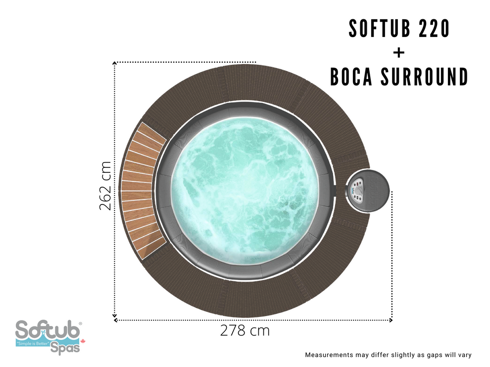 Boca Surround – Softub Canada