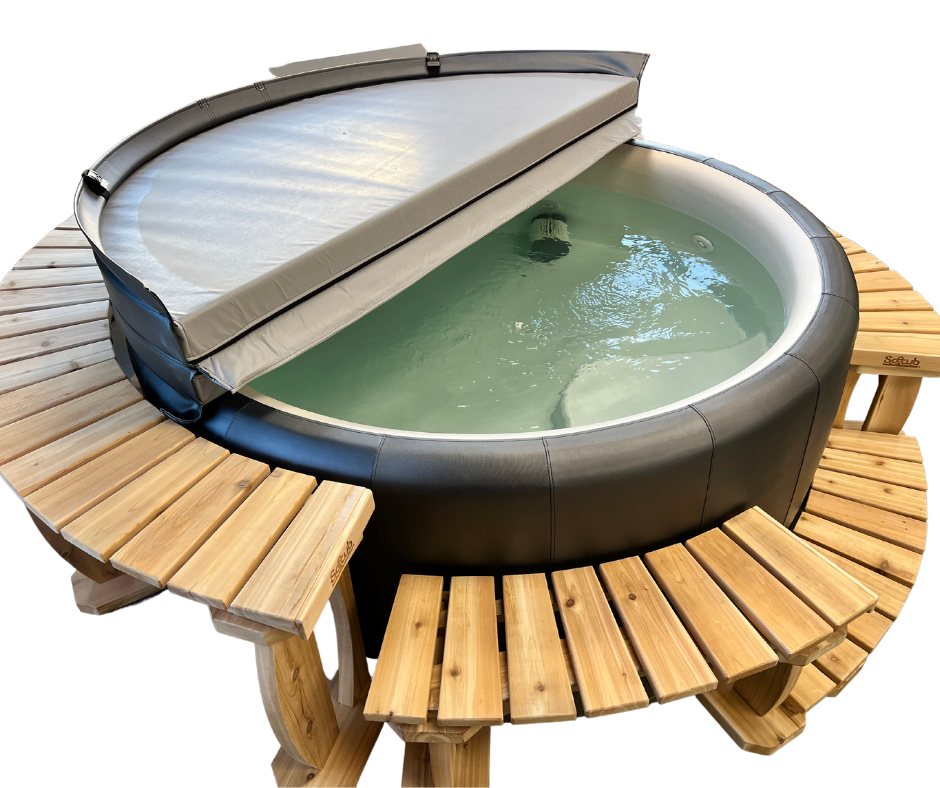 Wood Deck Surround – Softub Canada